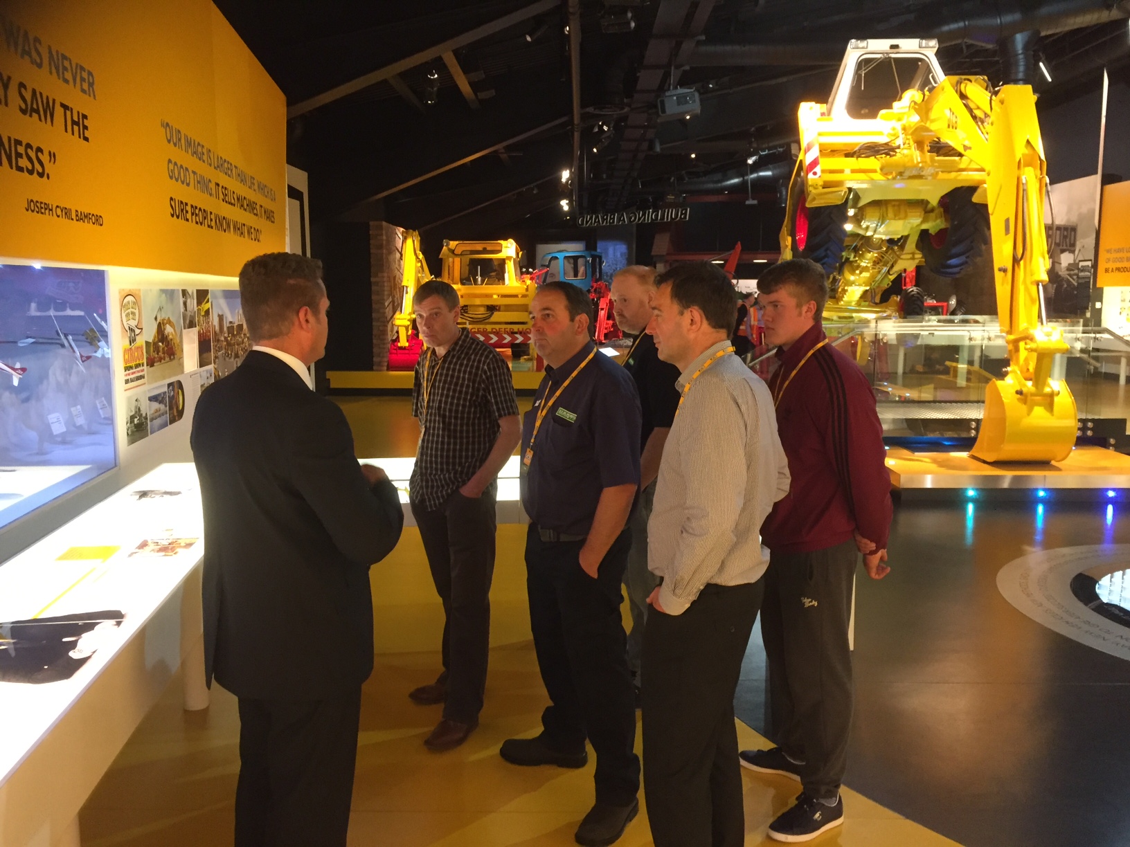 JCB World Headquarters hosts team from H W Martin (Plant) Ltd - The ...