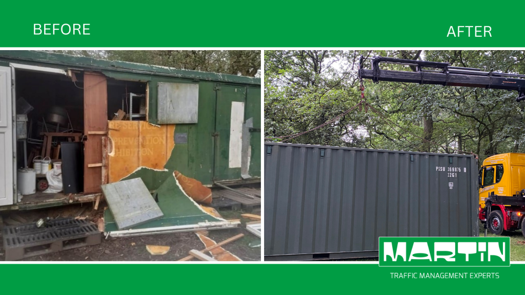 TRAFFIC MANAGEMENT EXPERTS DONATE A BRAND NEW SCOUT STORAGE FACILITY ...